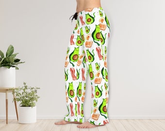 Avocado Pajama Pants Black - Etsy