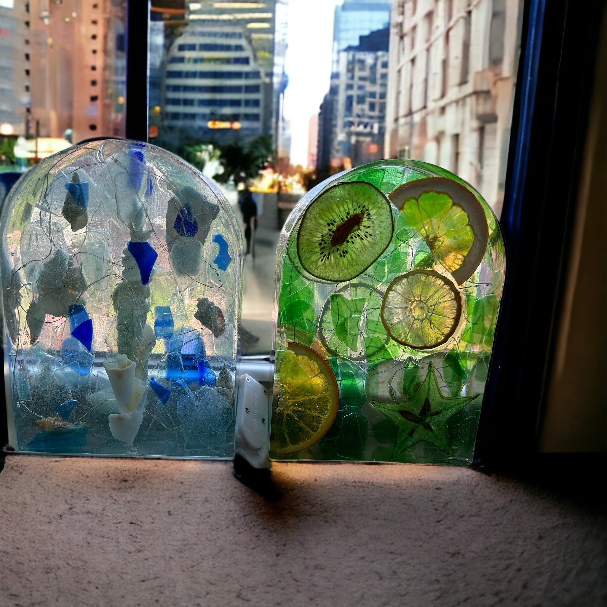 Resin Lamp/night Light/resin LED Table Decor/centerpiece - Etsy