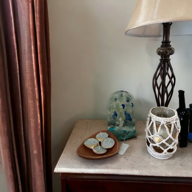 Resin Lamp/night Light/resin LED Table Decor - Etsy