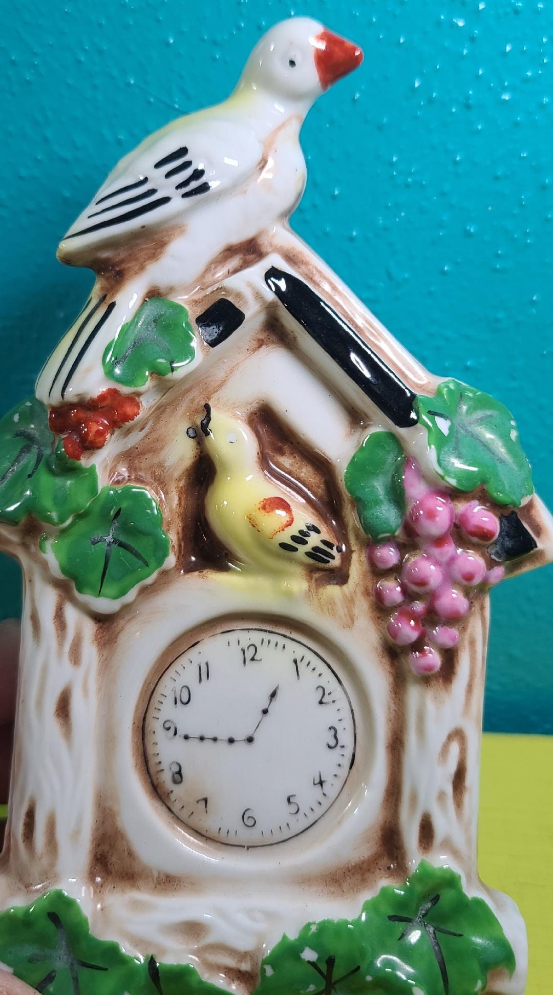 Vintage Ceramic Cuckoo Clock Wall Pocket Vase Made in Japan - Etsy