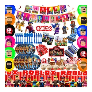 Roblox Party Favors| Party Supplies| Party Gifts - Etsy