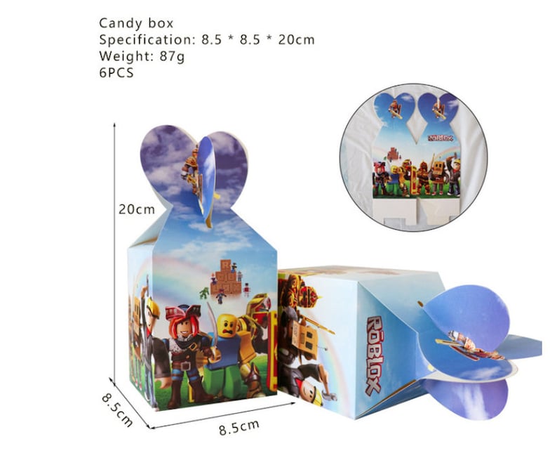 Roblox Party Favors Party Supplies Party Gifts - Etsy