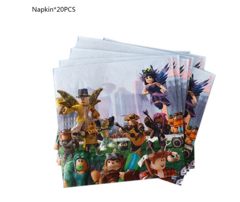 Roblox Party Favors Party Supplies Party Gifts - Etsy