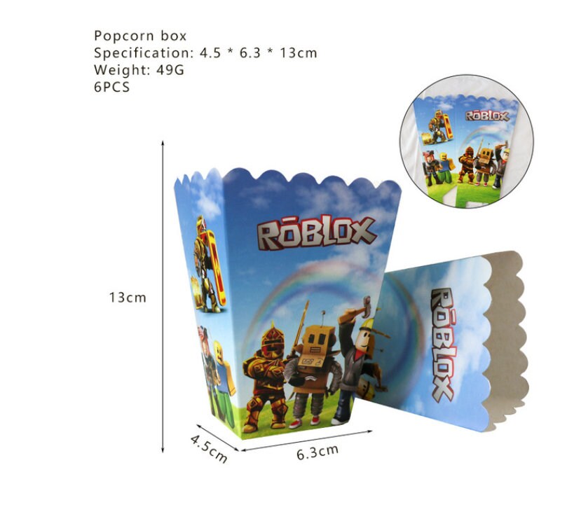 Roblox Party Favors With Silicone Wristbands, Balloons & Banner - Etsy