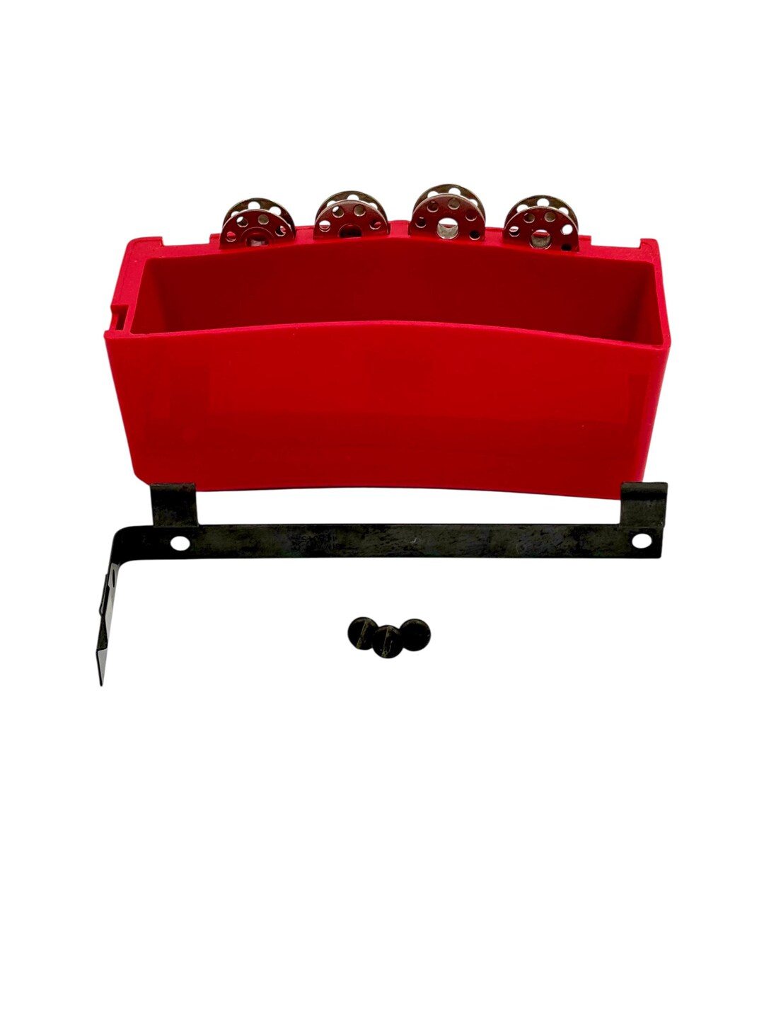 Rare Singer Featherweight Sewing Machine Red Accessory Case Tray Box ...