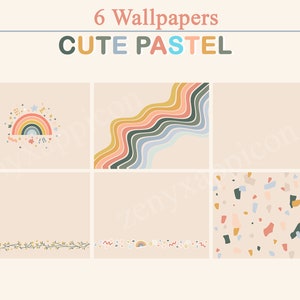Cute Pastel App Icons Pack , IOS iPad Theme Homescreen, Android Tablet ...