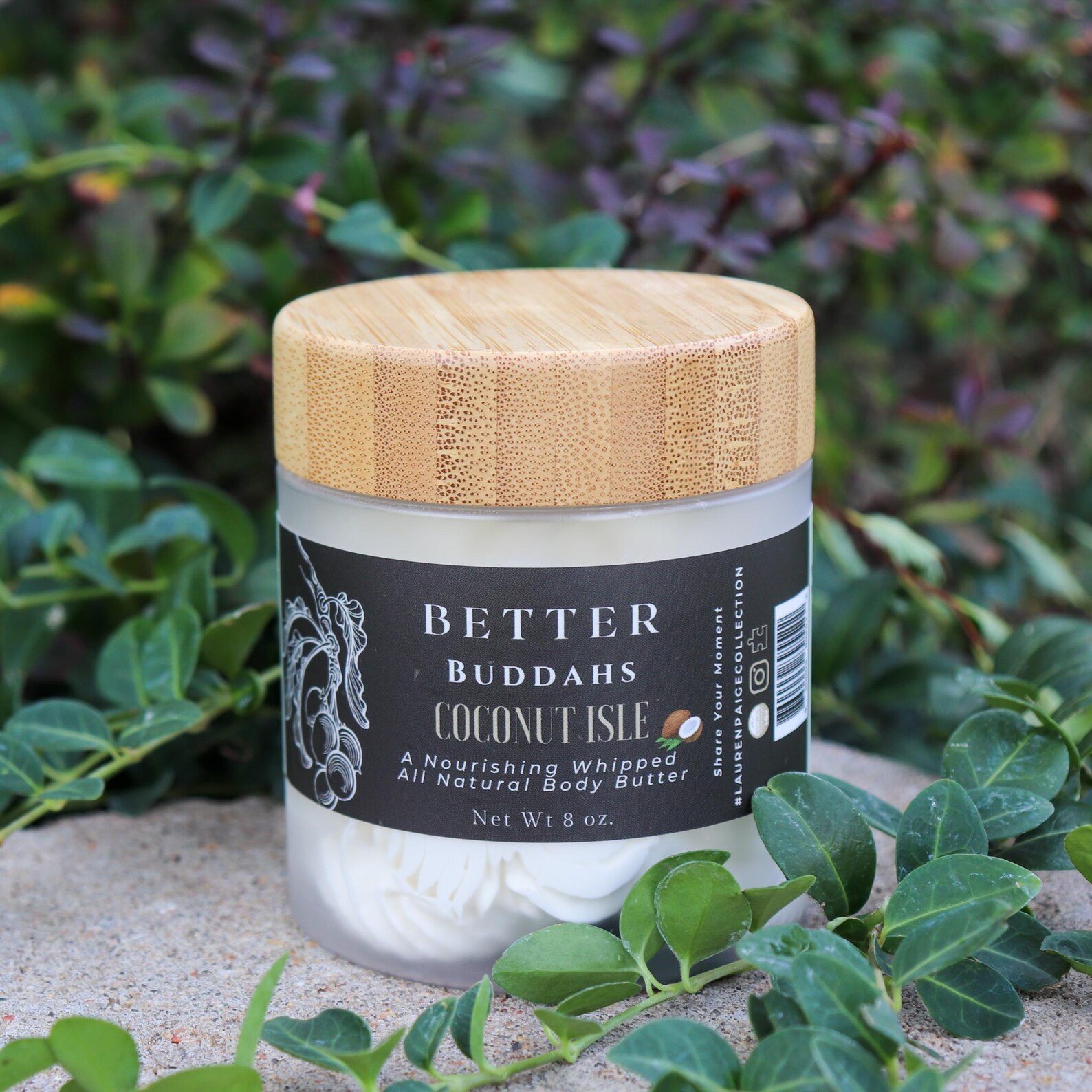 COCONUT ISLE Body Butter | All Natural Whipped Shea & Mango Butters ...