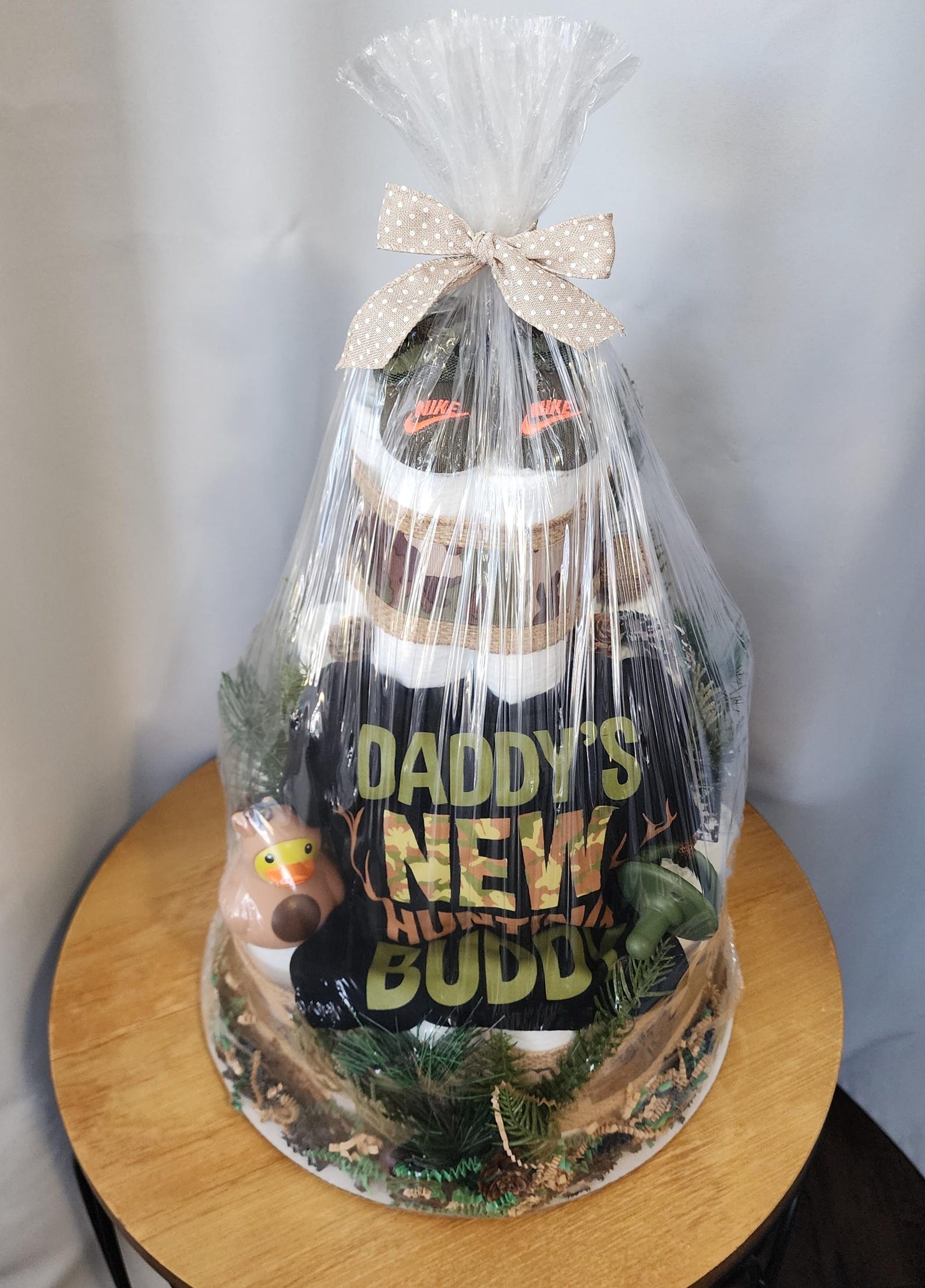 Daddy's New Hunting Buddy Diaper Cake Baby Shower/baby Gift - Etsy