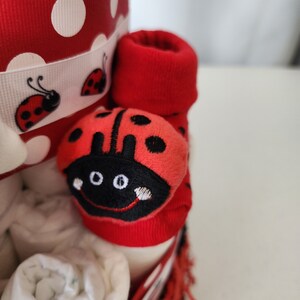 Ladybug Diaper Cake-baby Gift/baby Shower Centerpiece - Etsy