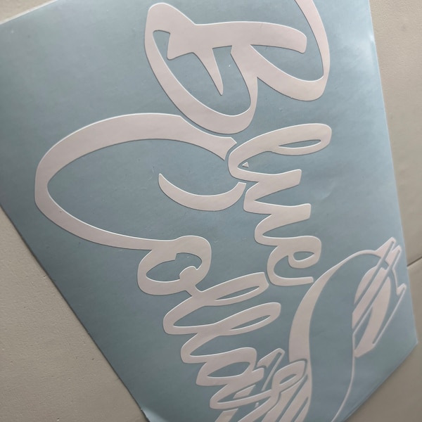 Blue Collar Dollar Decals - Etsy