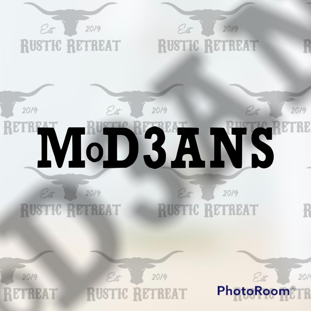 Letter Kenny Modeans Decal - Etsy