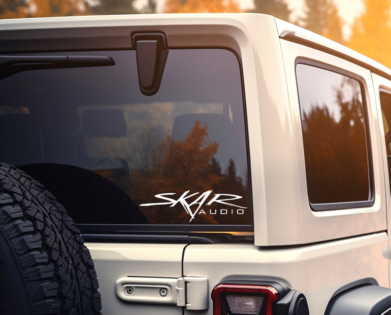 Skar Audio Car Decal Truck Decal Sticker - Etsy