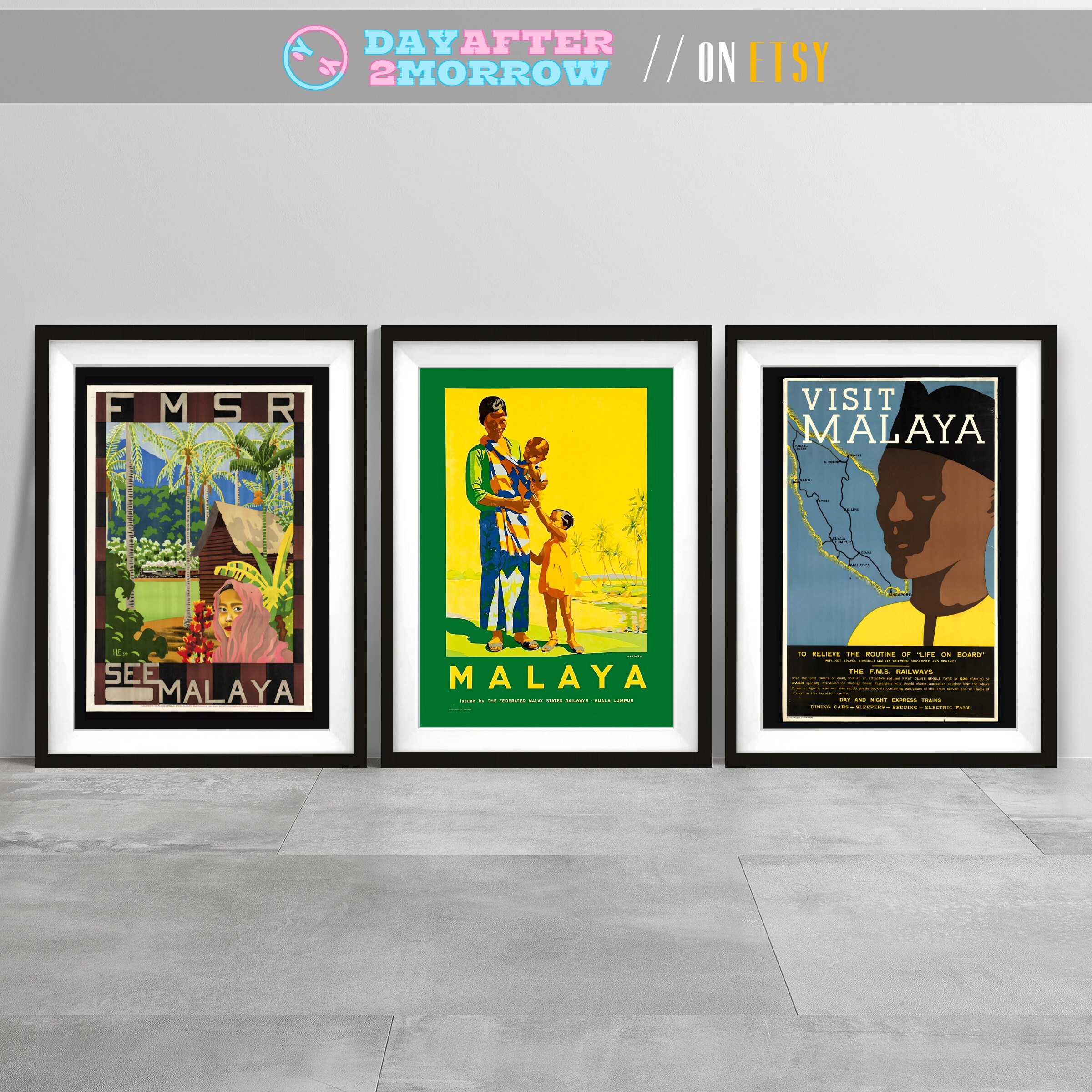 Malaysia Travel Poster Malaysia Art Poster Malaysia Art Travel Malaysia ...
