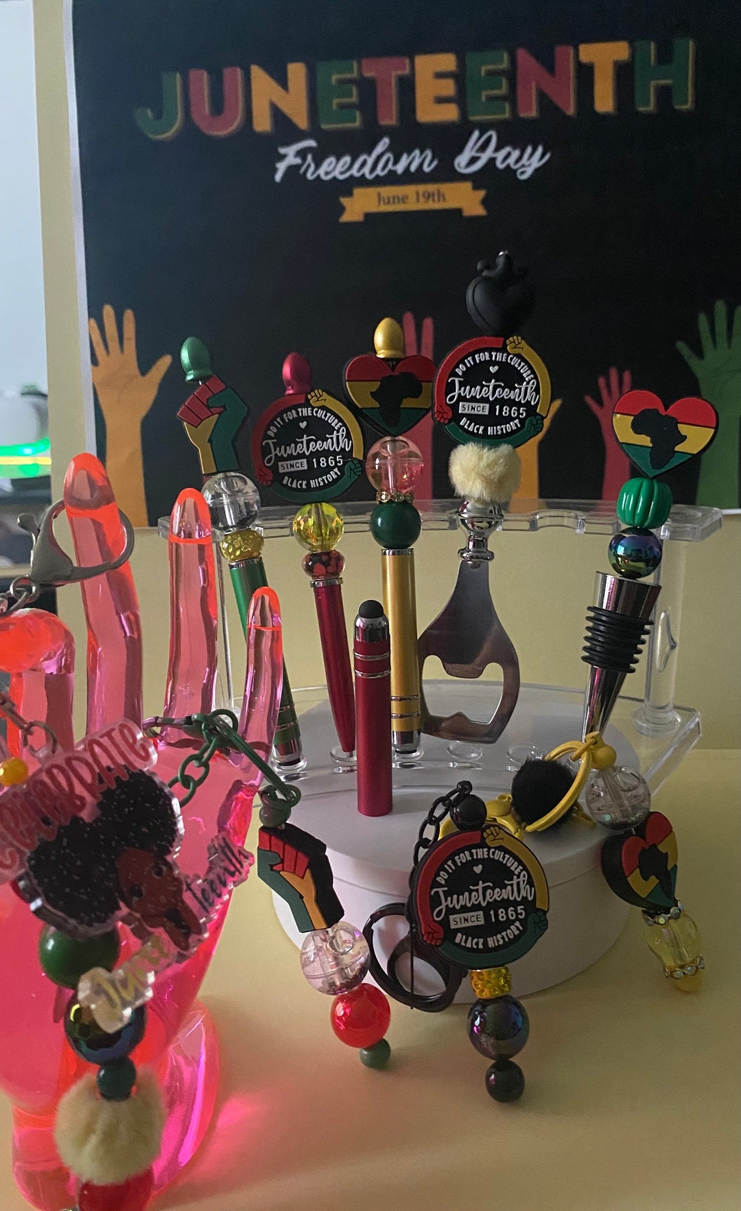 Juneteenth Themed Accessories - Etsy