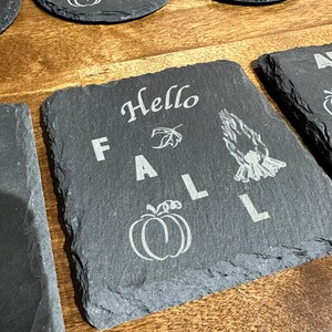 Fall Beverage Coasters - Etsy