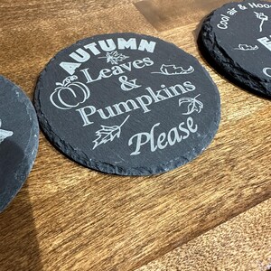 Fall Beverage Coasters - Etsy