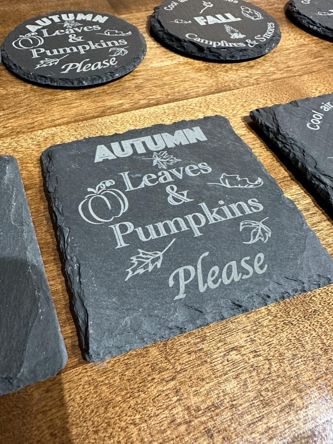 Fall Beverage Coasters - Etsy