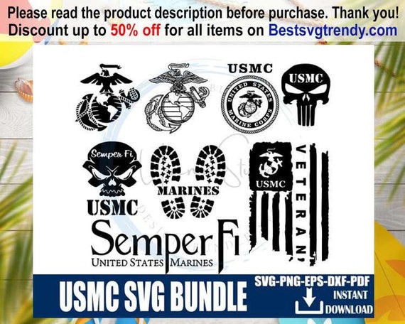Usmc Logo Svg Usmc Svg Usmc Logo Svg Marine Corps Svg - Etsy