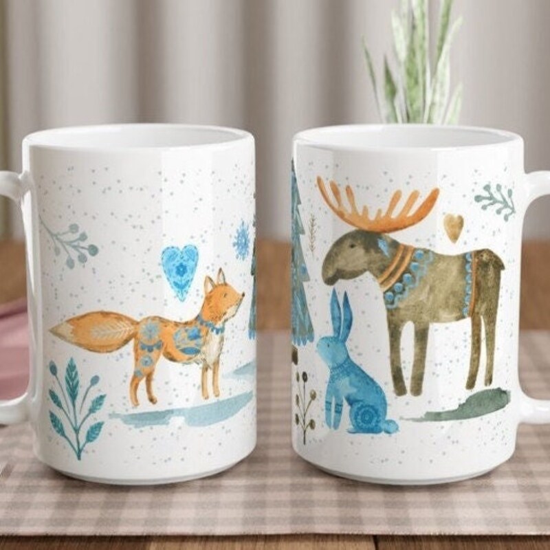 Animal Mug - Etsy