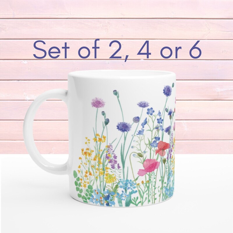 Flower Coffee Set - Etsy