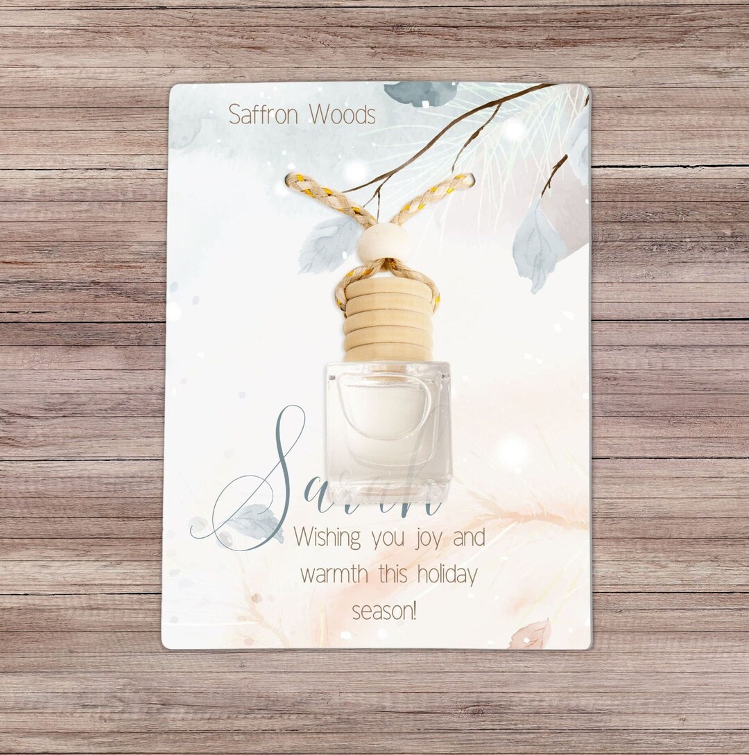 Hanging Car Diffuser W/ Personalized Card, Air Freshener for Car ...