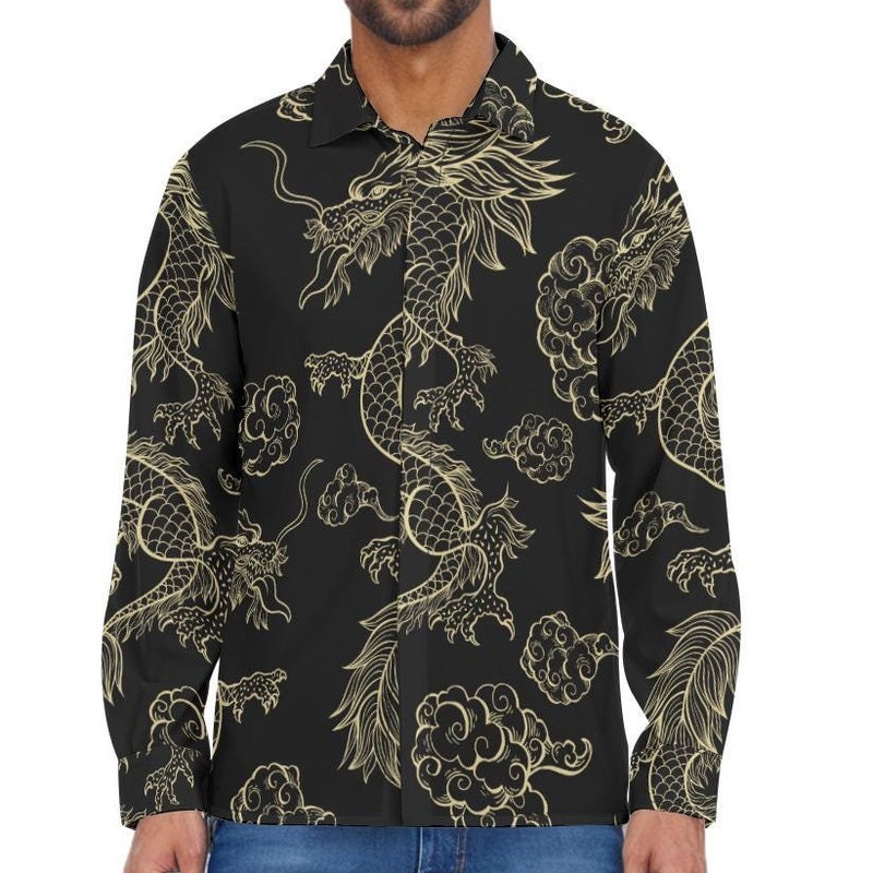 Dragon Button - Etsy