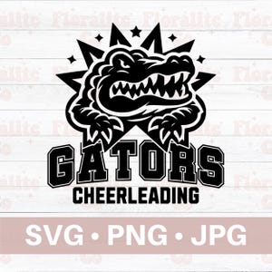 Gators Cheerleading Svg Png, Gator Pride, Gators Shirt Svg, Gators ...