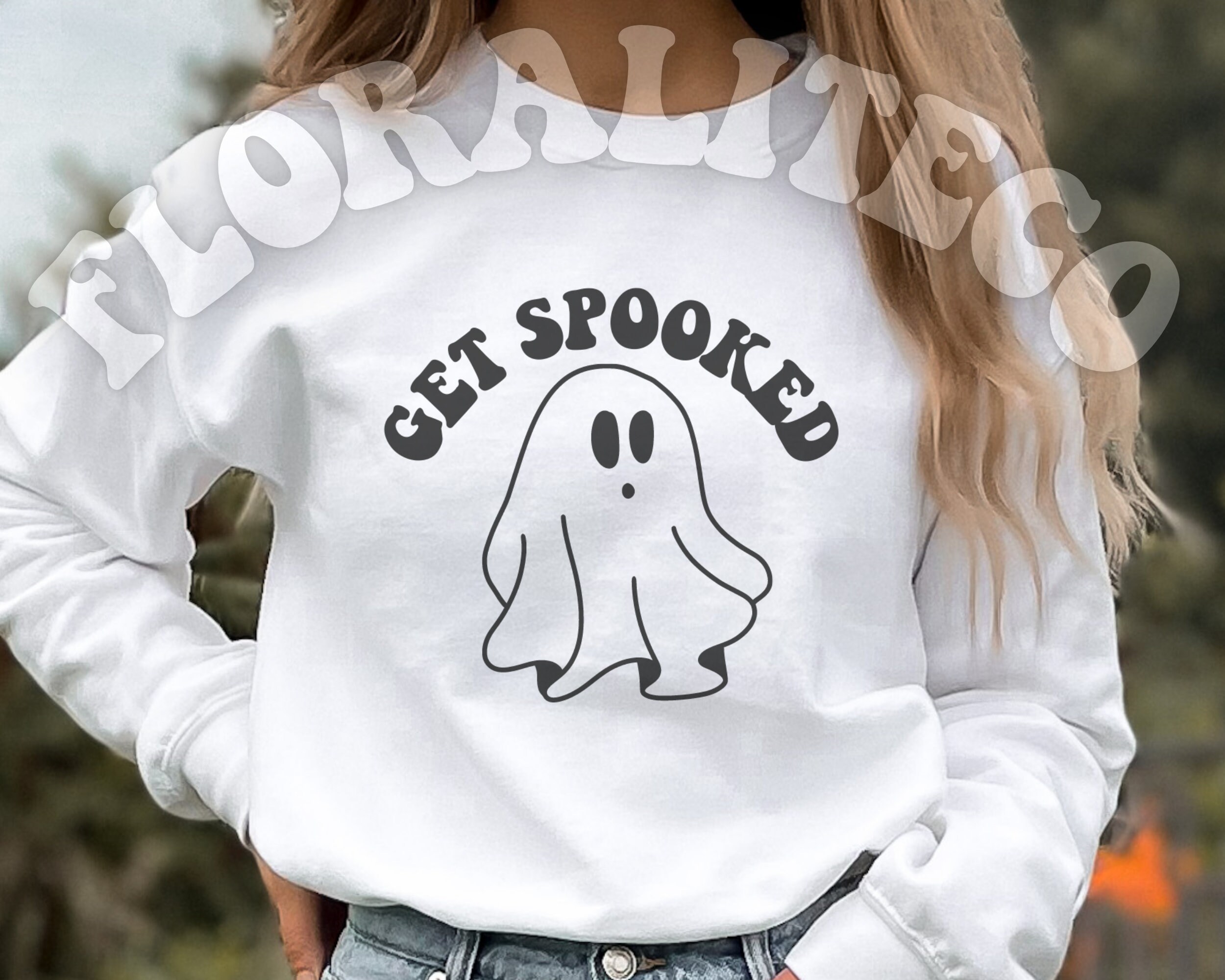Get Spooked Svg Png Spooky Vibes SVG Spooky SVG Halloween - Etsy