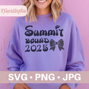 Summit Bound 2025 Svg, Cheer Svg, Cheer Worlds Svg, Cheerleading Svg ...