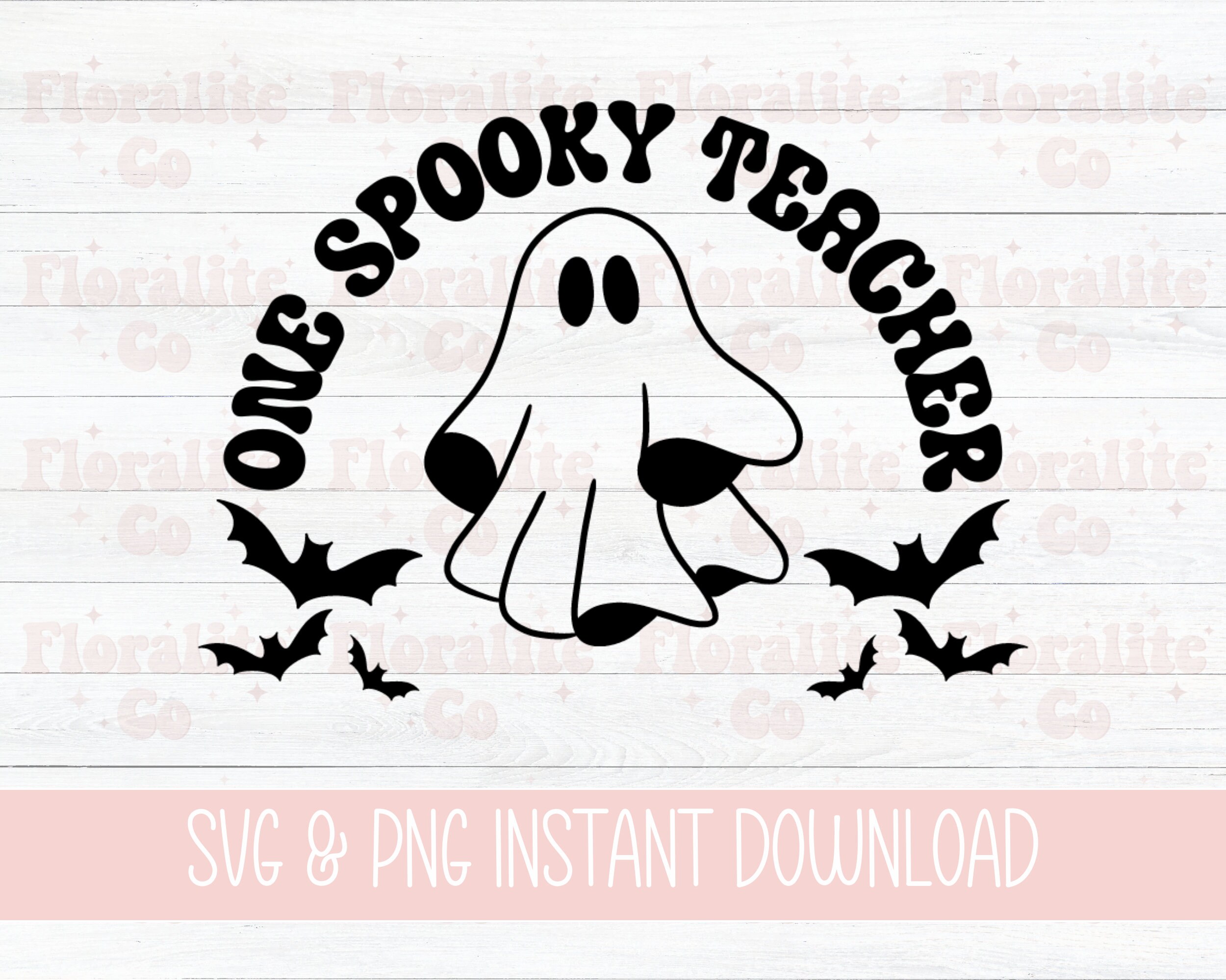 One Spooktacular Teacher Svg, Teacher Svg, Halloween SVG, Halloween ...