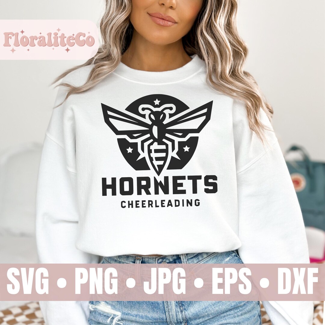 Hornets Cheer Team Svg, Hornets School Spirit Mascot, Hornet ...