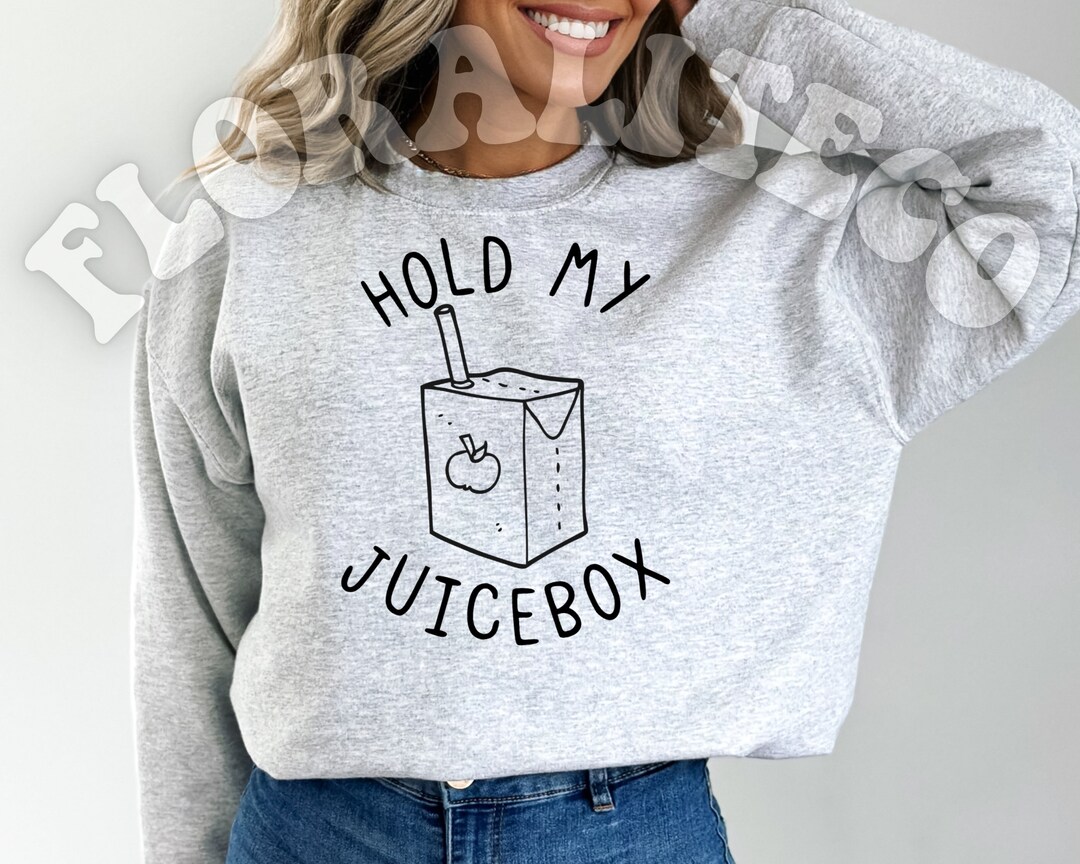 Hold My Juice Box SVG Juicebox Silhouette Toddler SVG Baby - Etsy