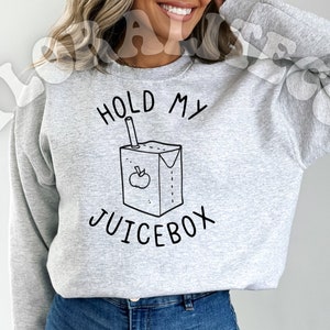 Hold My Juice Box SVG, Juicebox Silhouette, Toddler SVG, Baby Svg ...