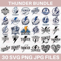 Thunder Baseball Svg, Baseball Svg Thunder Svg, Thunder Team Svg ...