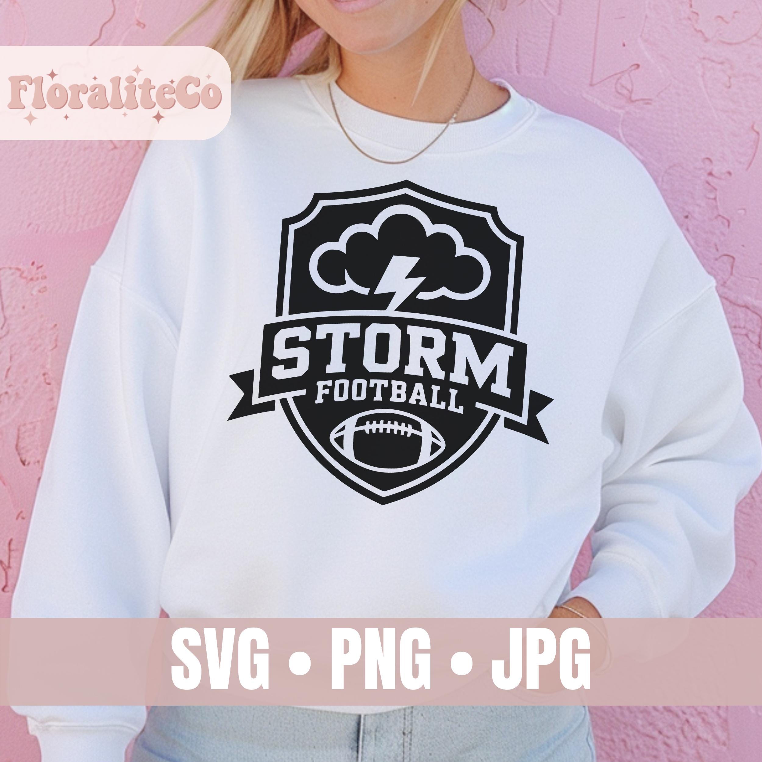 Storm Mascot Bundle Svg, Storm School Spirit Svg, Storm Cheerleading ...