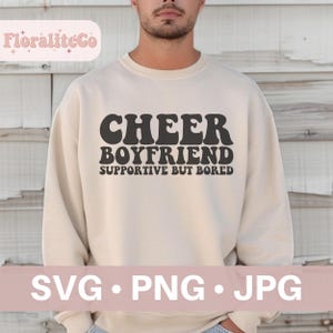 Cheer Boyfriend Svg, Cheer Bf Svg, Funny Cheer Svg, Cheerleader Svg ...