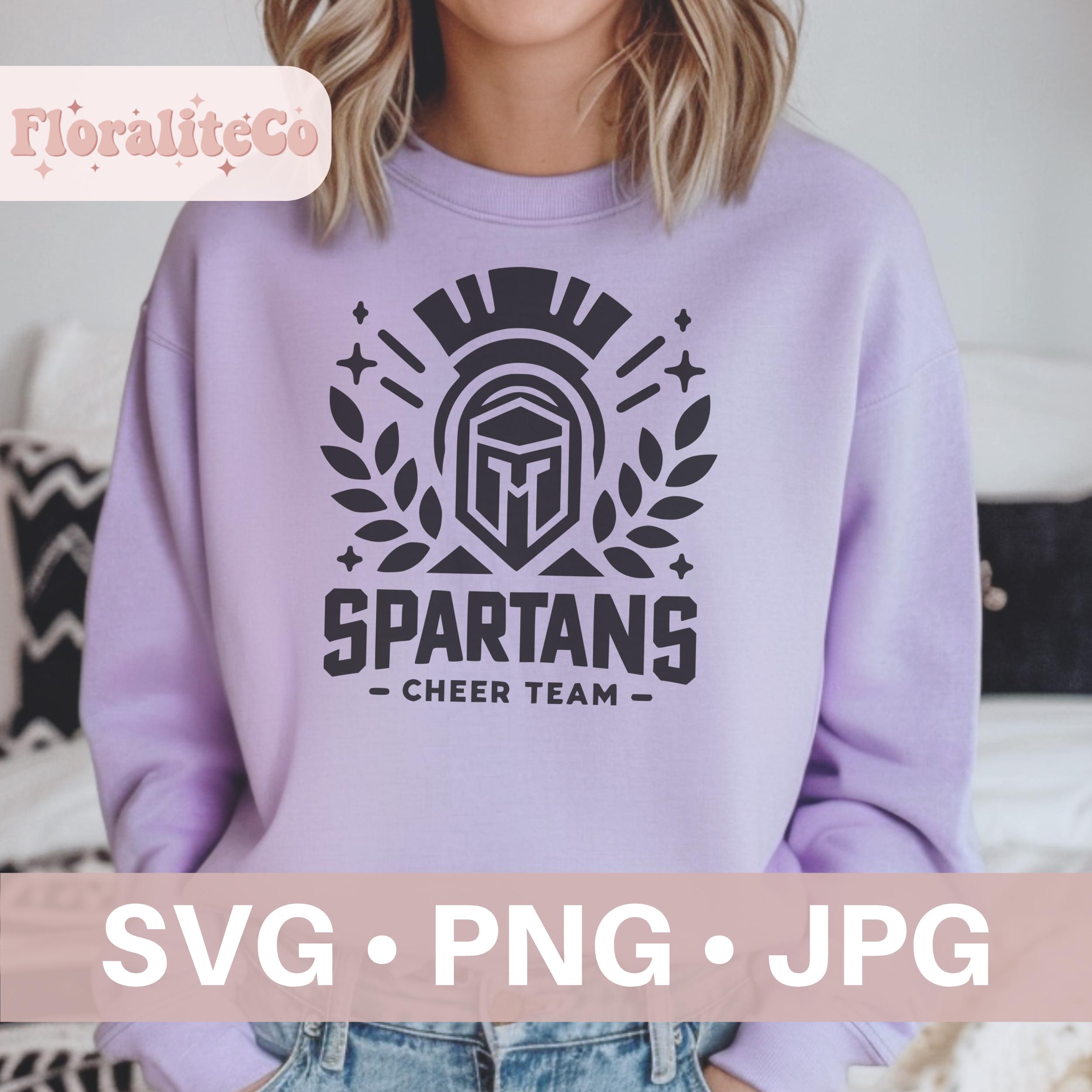 Spartans Team Mascot Svg Bundle, Spartans Football, Cheer Team Shirt ...