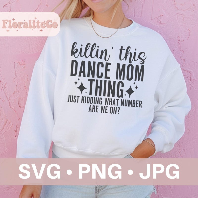 Dance Mom Svg - Etsy