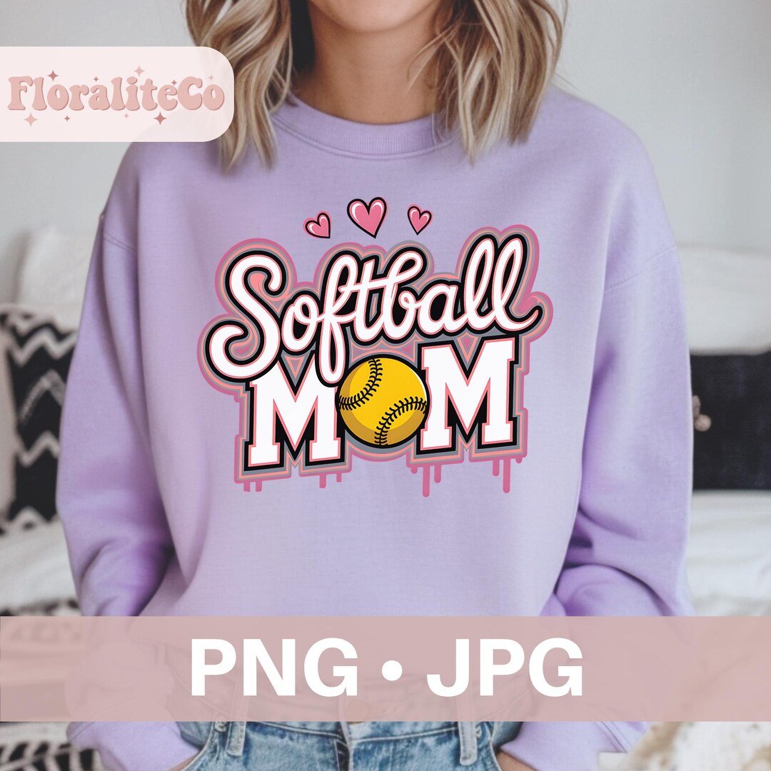 Graffiti Softball Png, Game Day Coquette Png, Softball Mom Png, Game ...