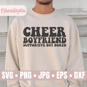 Cheer Boyfriend Svg, Cheer Bf Svg, Funny Cheer Svg, Cheerleader Svg ...