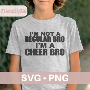 Cheer Brother Bundle SVG PNG, Cheer Bro Shirt Designs, Funny ...