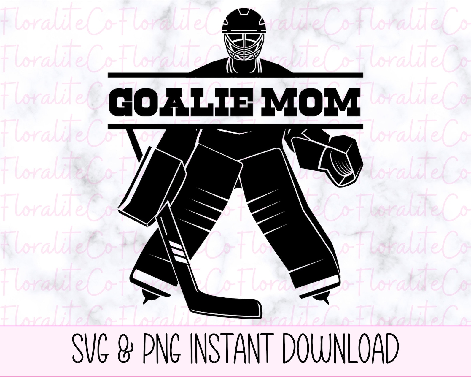 Goalie Mom SVG PNG Hockey Svg for Cricut Hockey Life Svg - Etsy
