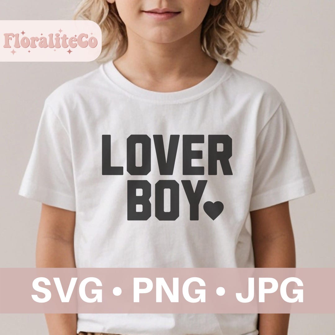 Lover Boy SVG PNG JPG, Retro Valentine Svg, Kids Valentine Svg, Lover Boy Png, Boys Valentine ...