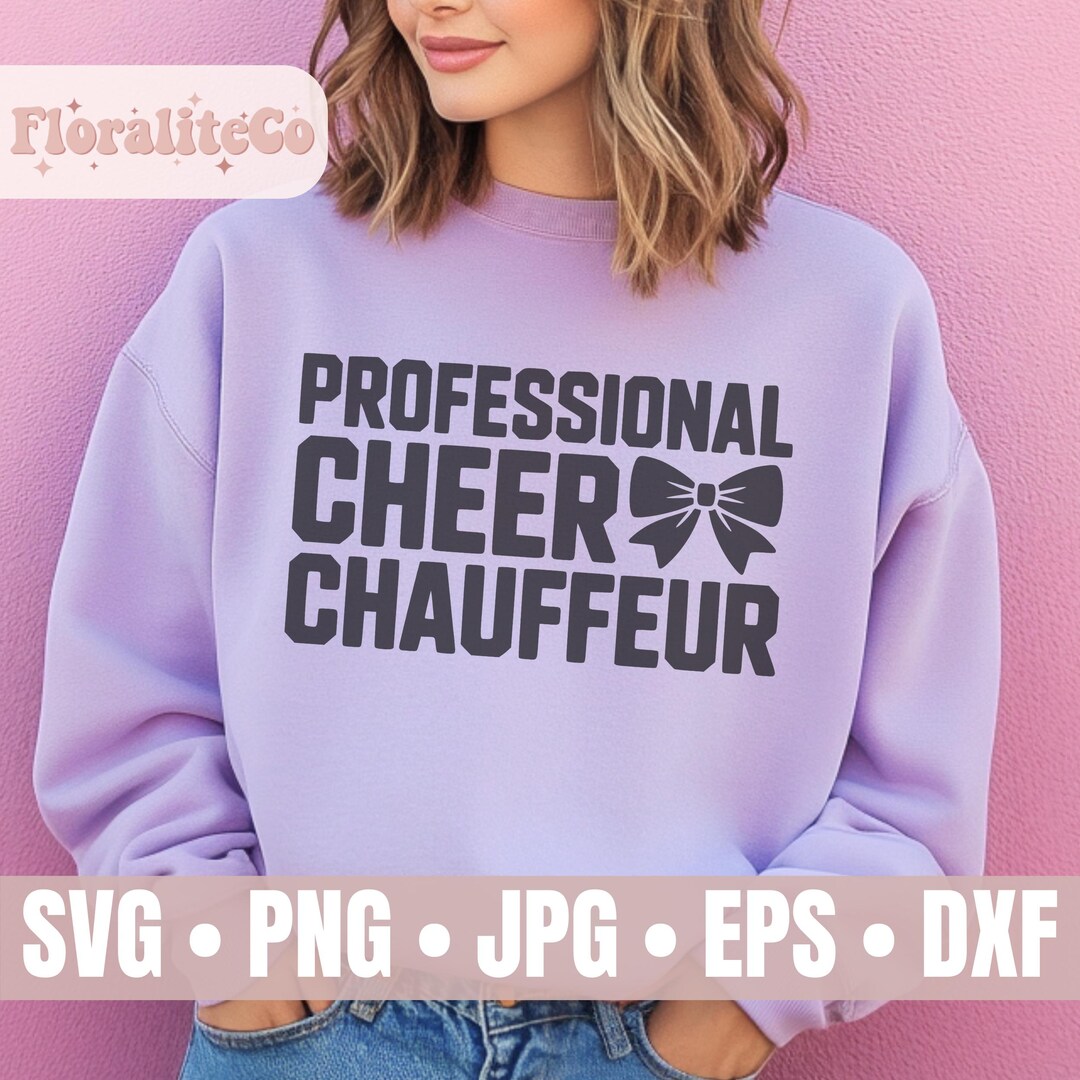 Professional Cheer Chauffeur Svg Png, Nationals Shirt, Worlds Bound ...
