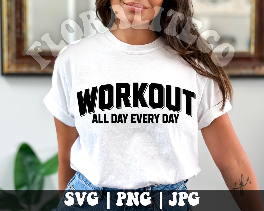 Workout SVG, Gym SVG, Fitness SVG, Exercise Svg, Motivational Svg ...