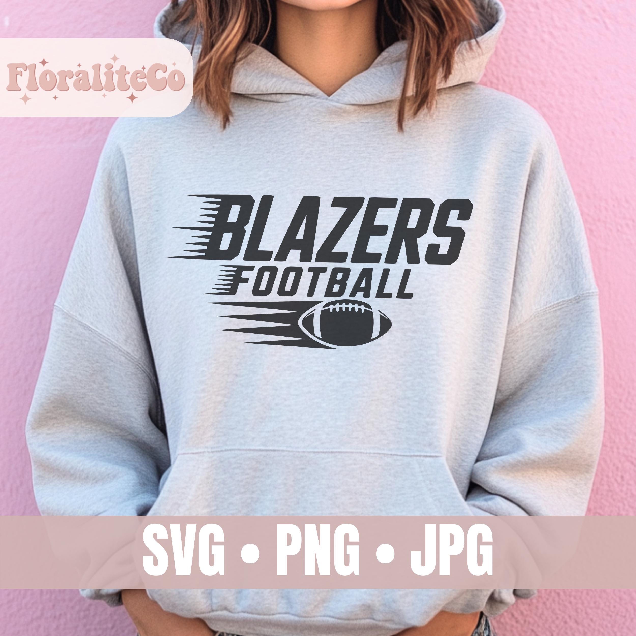 Blazers Mascot Bundle, Blazers Cheer Svg, Blazers Shirt, Go Blazers ...