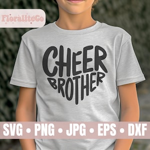 Cheer Brother Bundle SVG PNG, Cheer Bro Shirt Designs, Funny ...