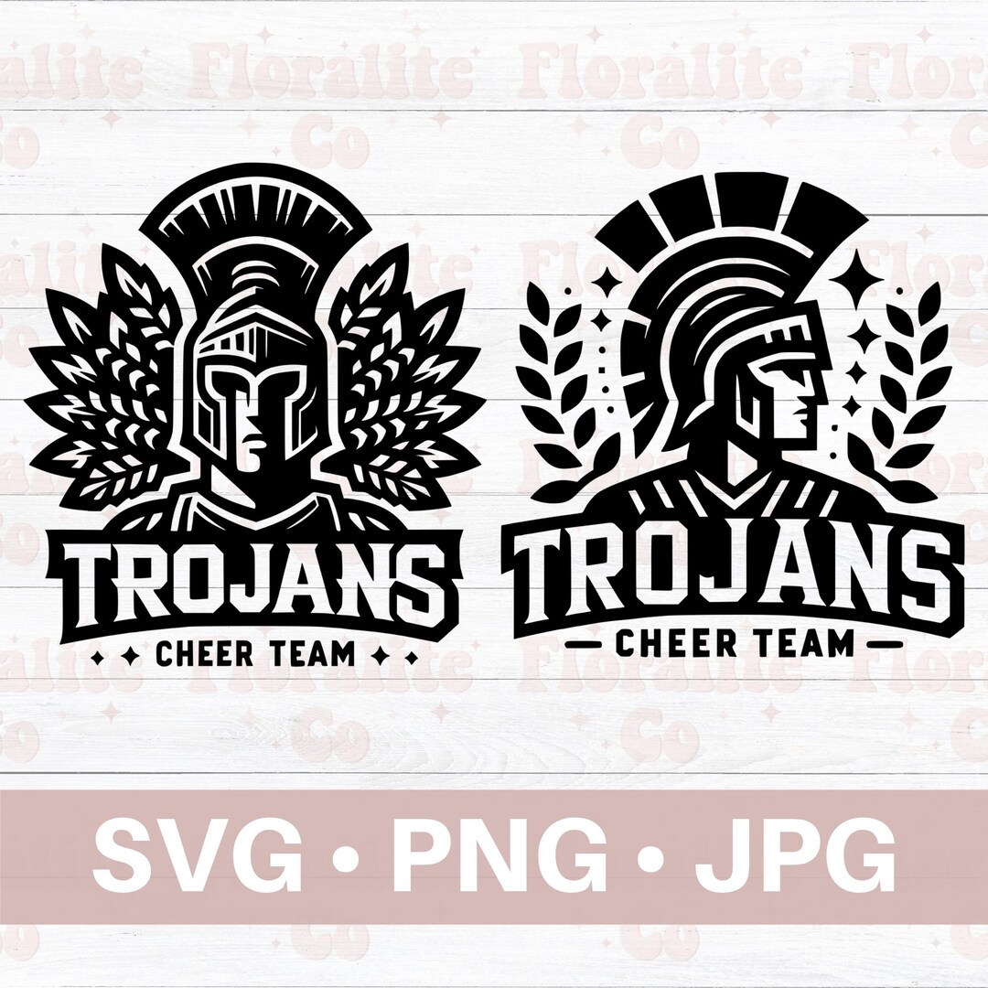 Trojans Cheer Team SVG, Trojans Football PNG, Game Day Design ...