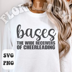 Base Svg, Cheer Base Svg, Base Cheerleading Svg, Funny Cheer Svg, Cheer ...