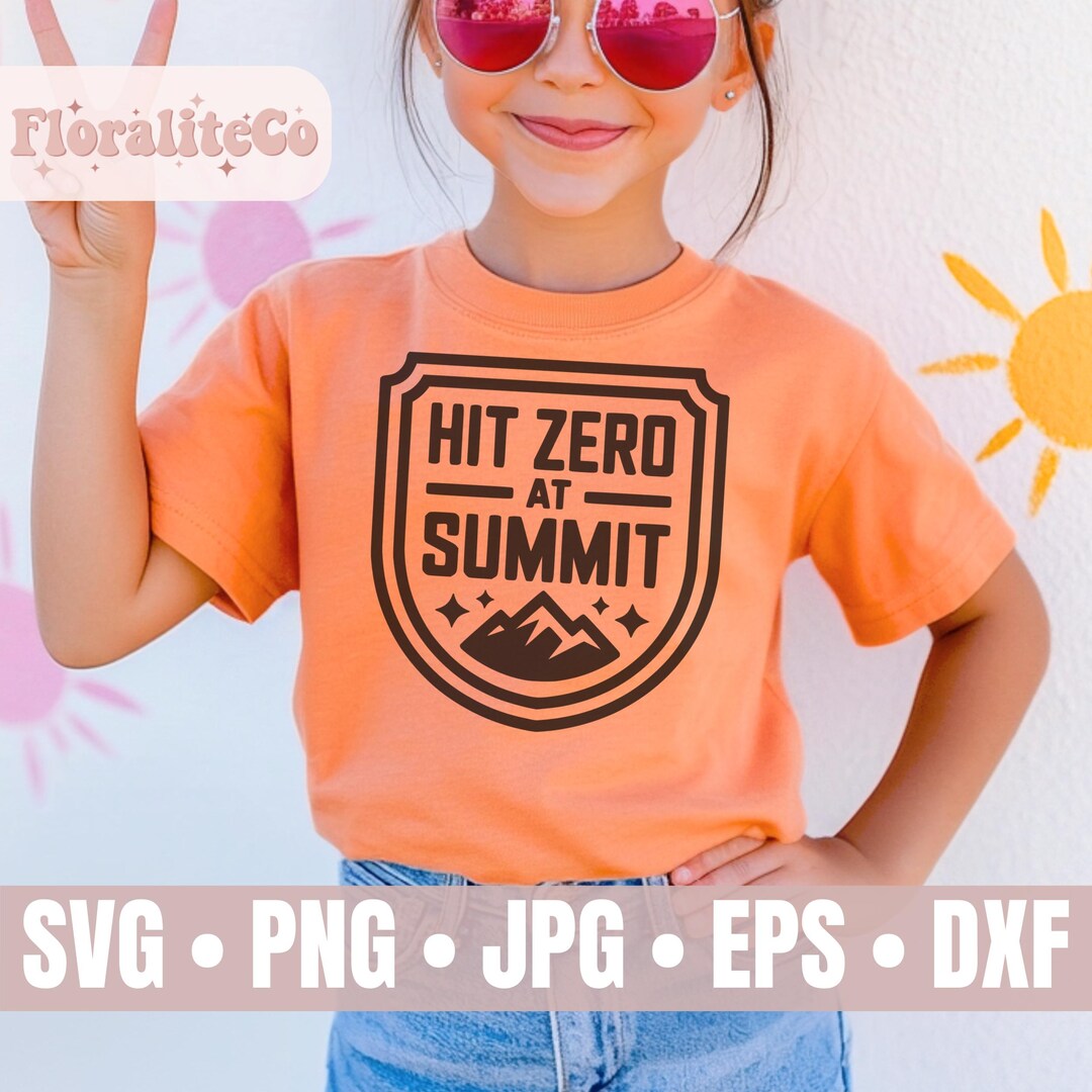 Hit Zero at Summit, Summit Squad Svg, Summit Bound 2025 Svg, Cheer ...